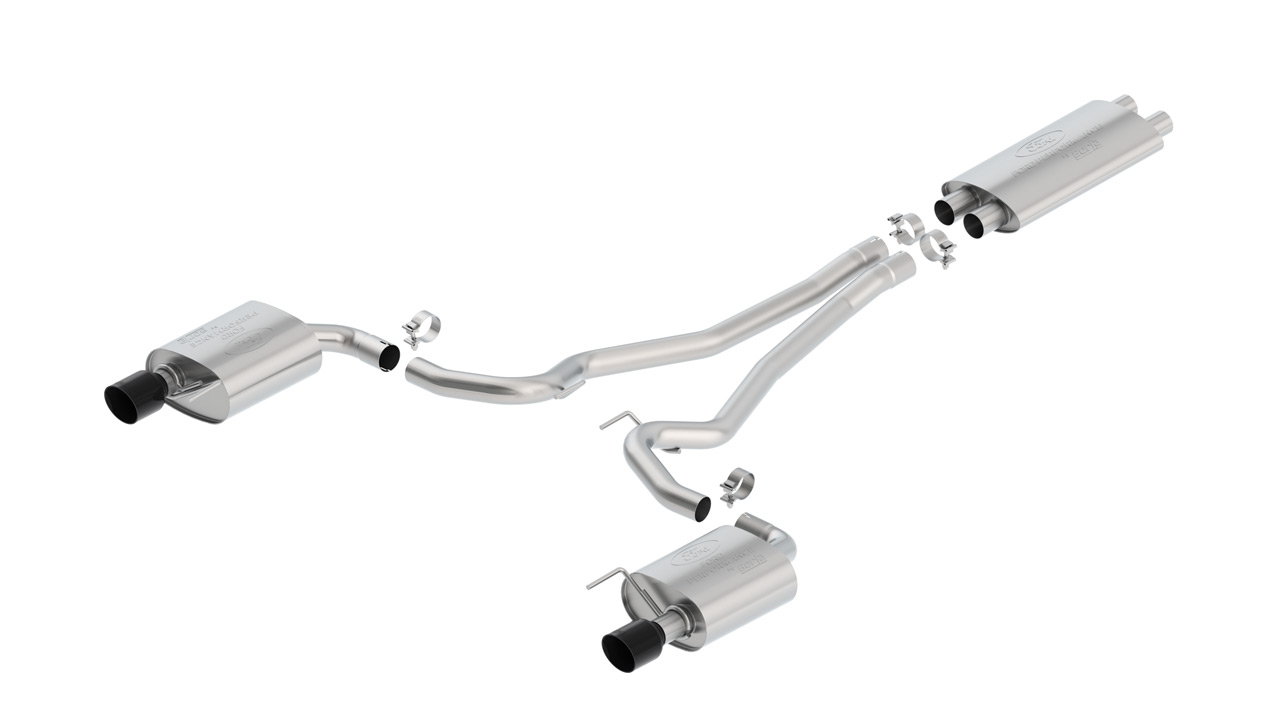 2015-2017 Ford Mustang GT Cat-Back Exhaust System EC-Type Part # M-5200 ...